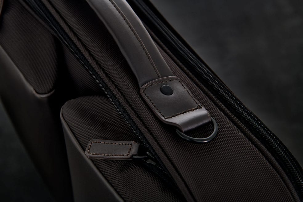 Scarters | Leather backpack photography for men